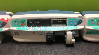 3 x CareFusion Alaris PK Syringe Pumps (All Power Up, 1 x SC3 Code) *SN ...