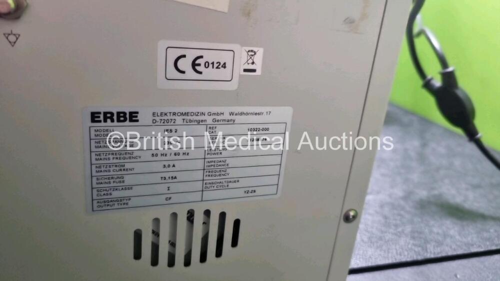 4 x ERBE Model IES 2 Smoke Evacuation Units (All Power Up) *pallet ...