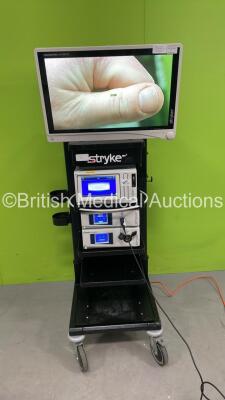 Stryker Stack System Including StrykerPro LED Display Surgical Viewing ...