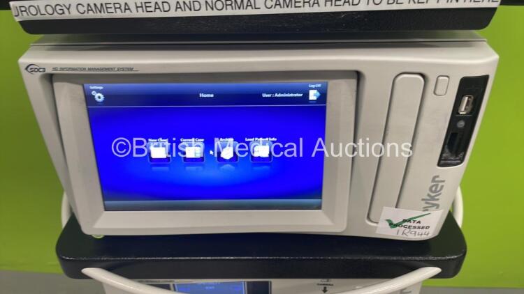 Stryker Stack Trolley with Stryker Vision Pro LED Display Monitor ...