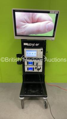 Stryker Stack System Including StrykerPro LED Display Surgical Viewing ...
