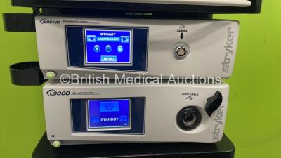 Stryker Stack System Including StrykerPro LED Display Surgical Viewing ...