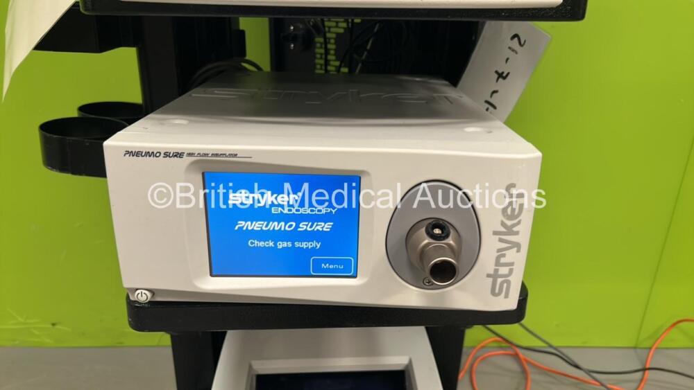 Stryker Stack System with Stryker Vision Elect HDTV Surgical Viewing ...