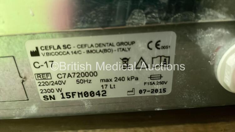Castellini C17 Dental Autoclave (Powers Up) * Mfd 2015 * | March 2023 ...