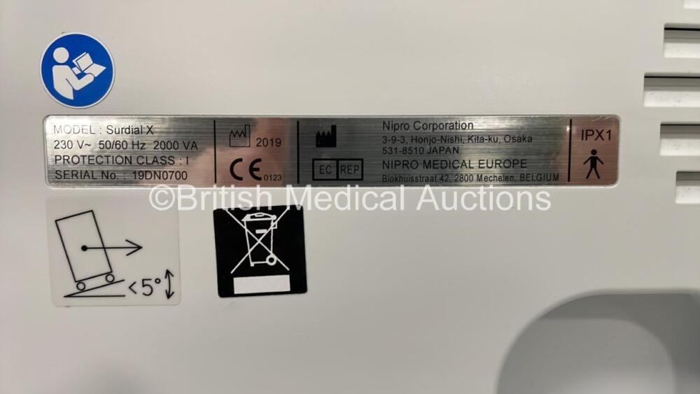 Nipro Corporation Surdial X Dialysis Machines Version 1.506 with Hoses ...
