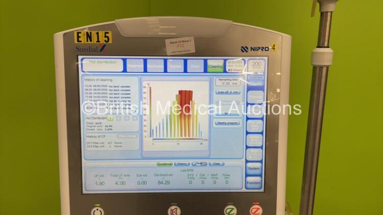 Nipro Corporation Surdial X Dialysis Machines Version 1.506 with Hoses ...