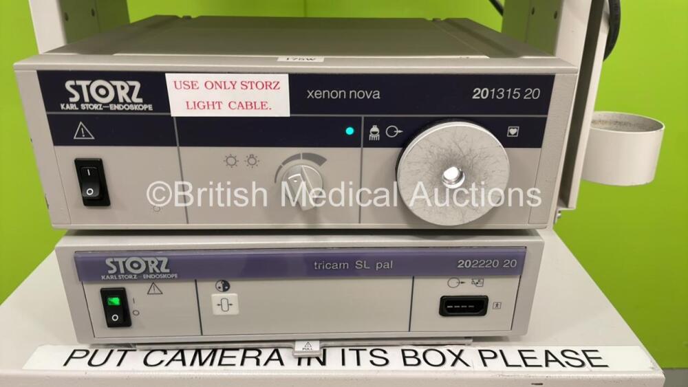 Storz Stack System with Sony Monitor, Storz 264305 20 Electronic ...