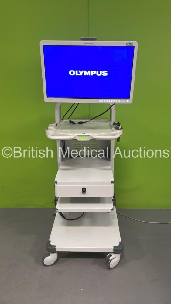 Olympus Stack Trolley with Olympus OEV262H Monitor (Powers Up) | March ...