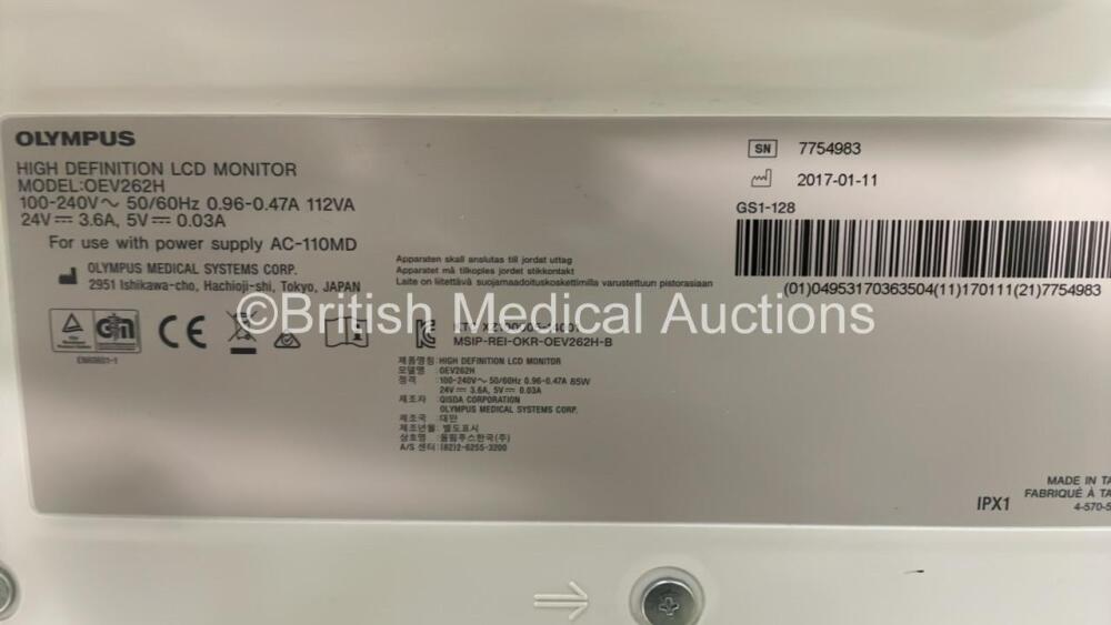 Olympus Stack Trolley with Olympus OEV262H Monitor (Powers Up) | March ...