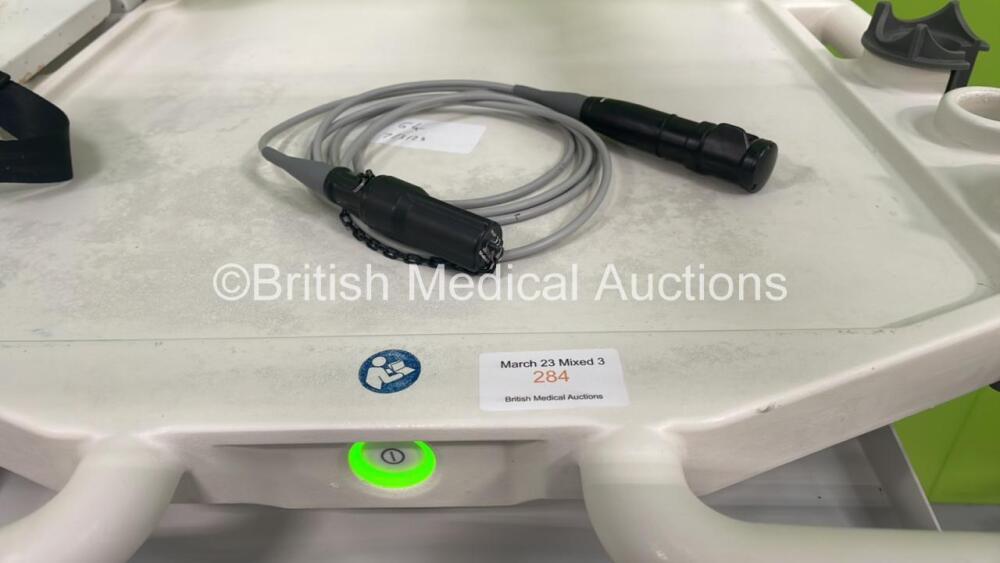 Olympus Stack Trolley with Olympus OEV262H Monitor, Olympus Evis Lucera ...