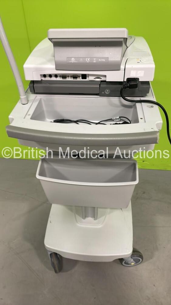 GE MAC3500 12SL Marquette ECG Machine on Stand (Powers Up) | March 2023 ...