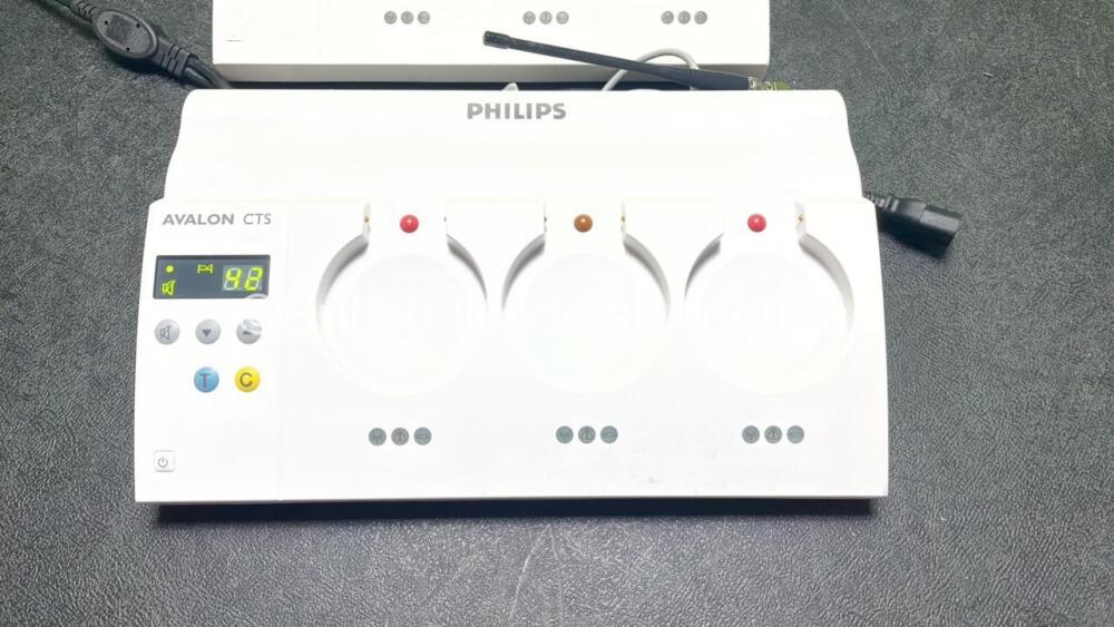 2 x Philips Avalon CTS Fetal Transducer System (Both Power Up) | March ...