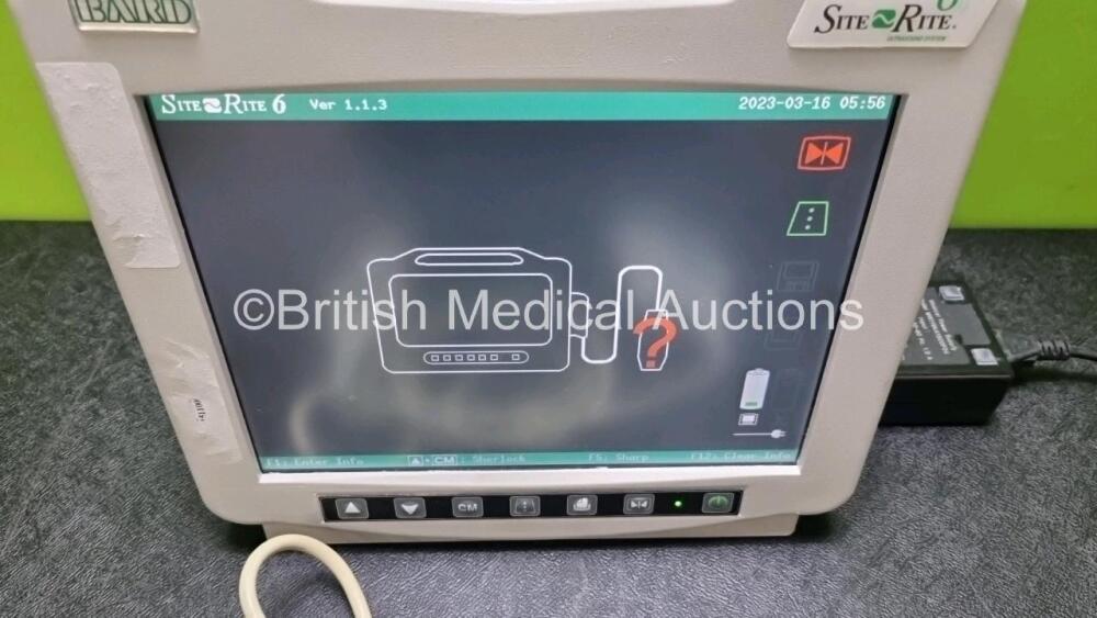 Bard Site Rite 6 Vascular Portable Ultrasound Scanner (Powers Up) with ...