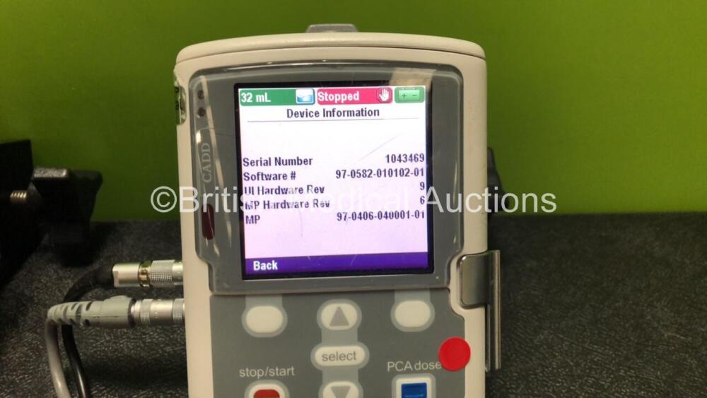 4 x Smiths Medical CADD Model 2110 Ambulatory Infusion Pumps with 4 x ...