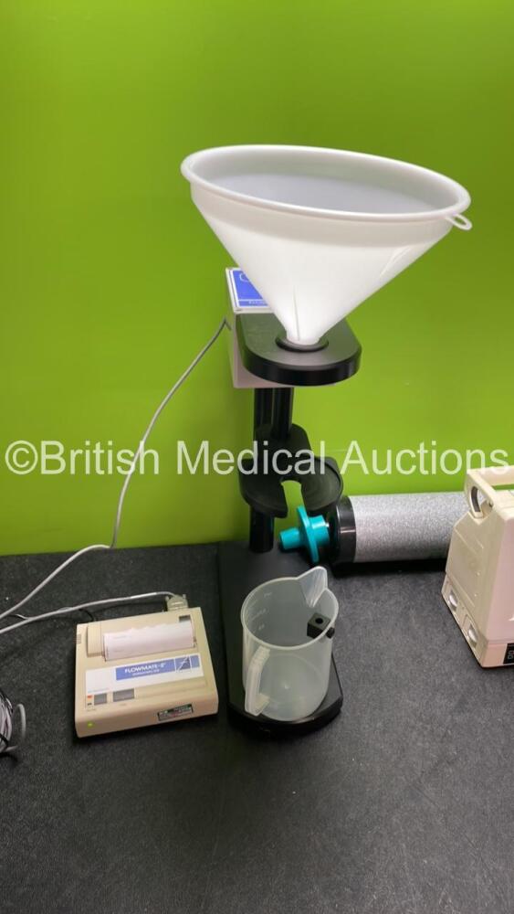 Mixed Lot Including 1 x Flexilog Flowmate 2 Uroflowmetry Unit (Powers ...