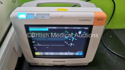 Job Lot Including x Philips IntelliVue MP5 Monitor with ECG, SpO2 and ...