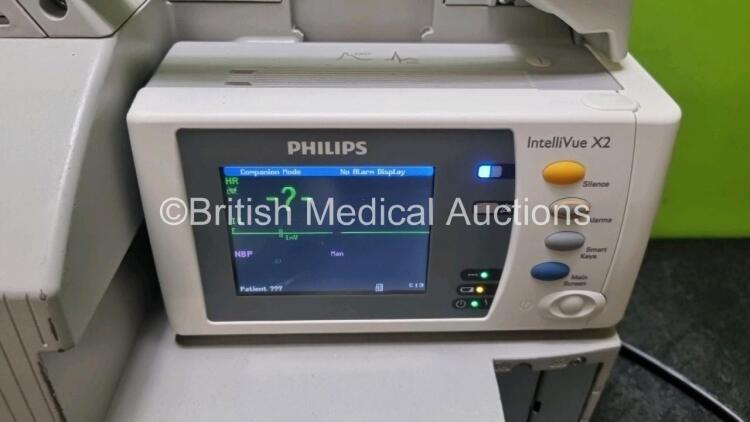 Philips IntelliVue MP30 Patient Monitor (Powers Up Missing Dial and ...