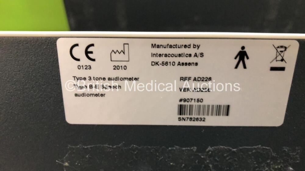 Interacoustics AD226 Audiometer with Headphones in Case (Untested Due ...