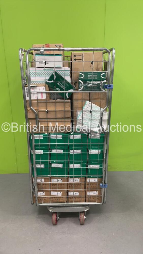 Cage of Consumables Including Single Use Laryngoscope Blades, Pulse ...