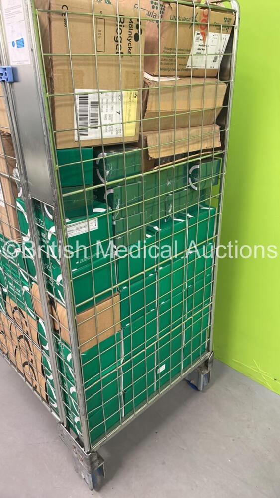 Cage of Consumables Including Single Use Laryngoscope Blades, Pulse ...