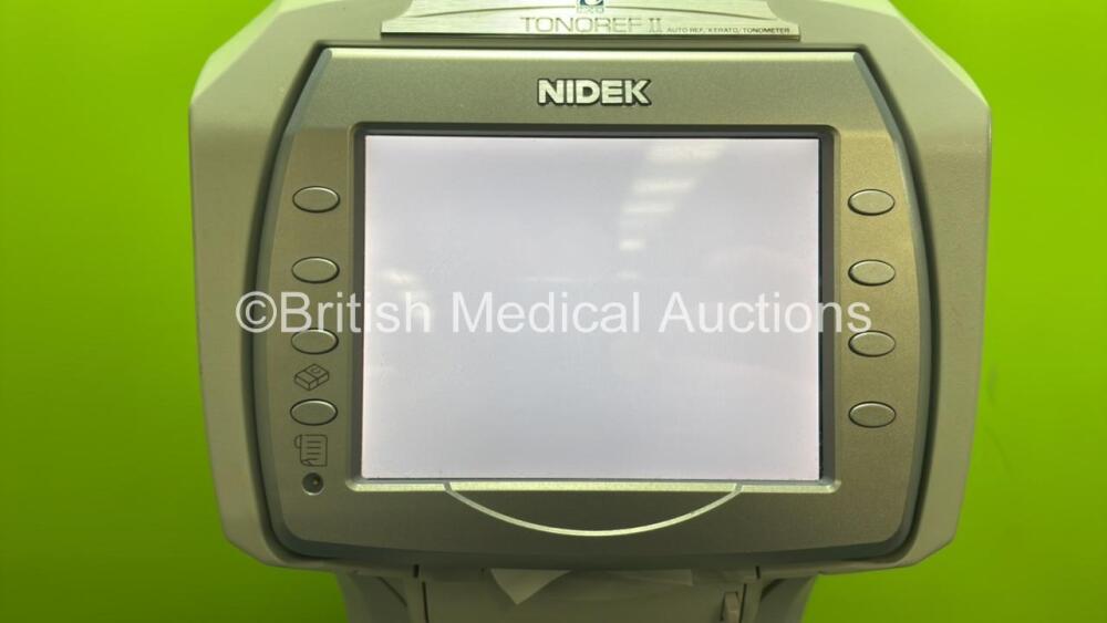 Nidek Tonoref II Auto Ref / Kerato / Tonometer with Printer Options (Powers Up with Blank ...