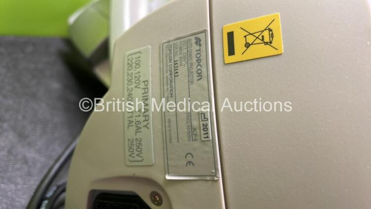 Topcon ACP-8 Auto Chart Projector *Mfd - 2011* with 2 x Controllers and ...