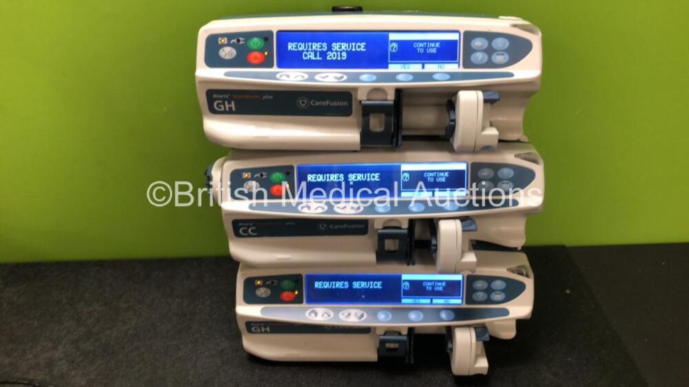Job Lot Including 4 x CareFusion Alaris CC Guardrails Plus Syringe ...