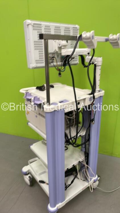 Olympus Stack Trolley with Olympus OEV261H Monitor (Mark to Screen ...