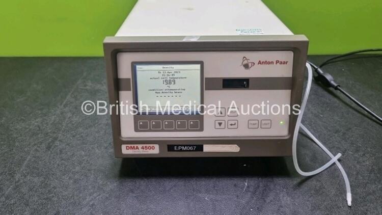 Anton Paar DMA 4500 Density Meter Version 4.600.b (Powers Up) *SN ...