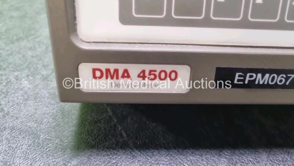 Anton Paar DMA 4500 Density Meter Version 4.600.b (Powers Up) *SN ...