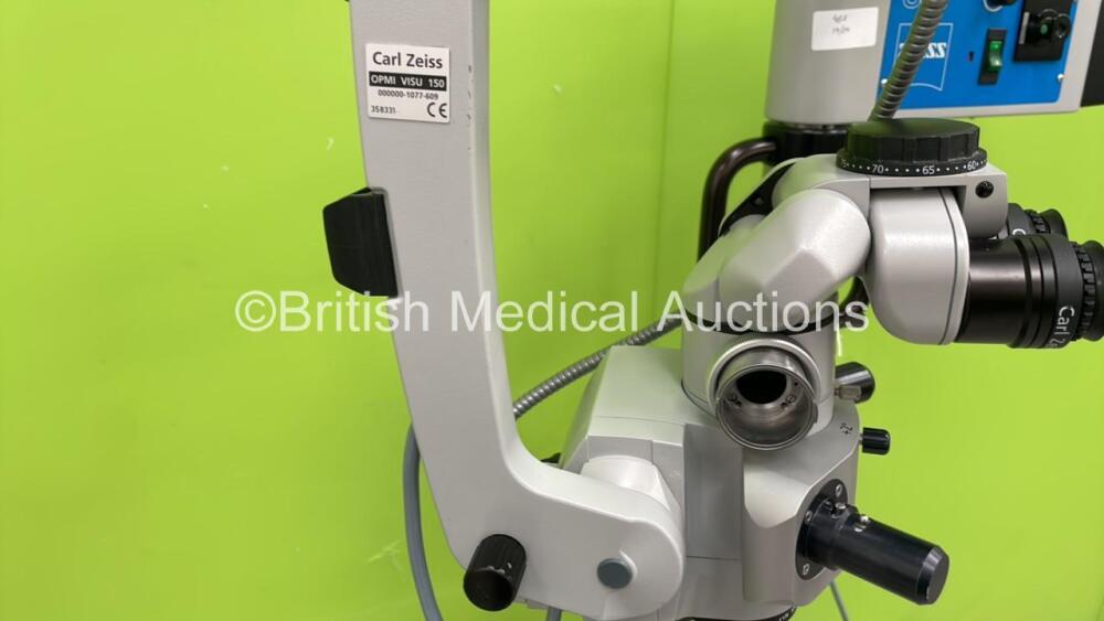Zeiss OPMI VISU 150 Surgical Microscope with f170 Binoculars, 2 x 12,5x ...