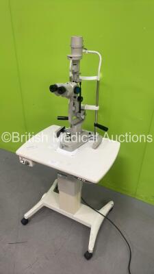 Keeler SL Slit Lamp with Binoculars and 2 x Eyepieces on Topcon ...