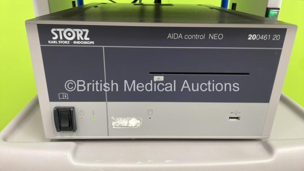 Storz Stack Trolley with Storz 220903 31 Touch Screen Monitor, Storz ...