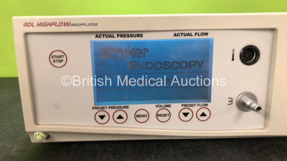 Stryker 40L High Flow Insufflator Unit (Powers Up) | May 2023 Mixed ...