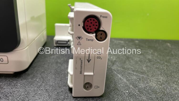 Philips IntelliVue MX400 Patient Monitor with 1 x Philips CO2 ...