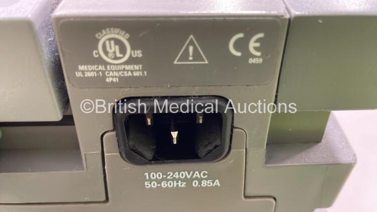 GE MAC 5000 ECG Machine on Stand with 10 Lead ECG Leads (Powers Up ...