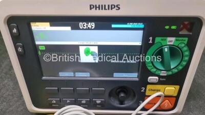 Philips Efficia DFM100 Defibrillator (Powers Up) Software Revision 2.00 ...