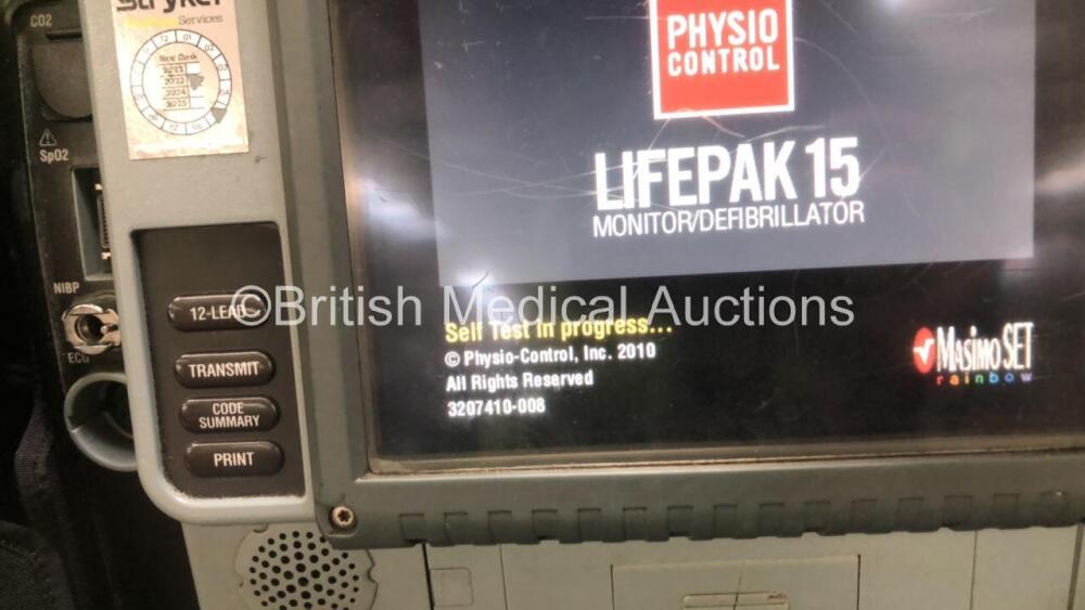 Medtronic Physio-Control Lifepak 15 12-Lead Monitor / Defibrillator ...
