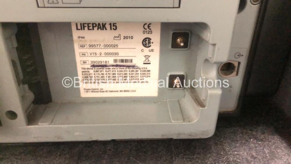 Medtronic Physio-Control Lifepak 15 12-Lead Monitor / Defibrillator ...