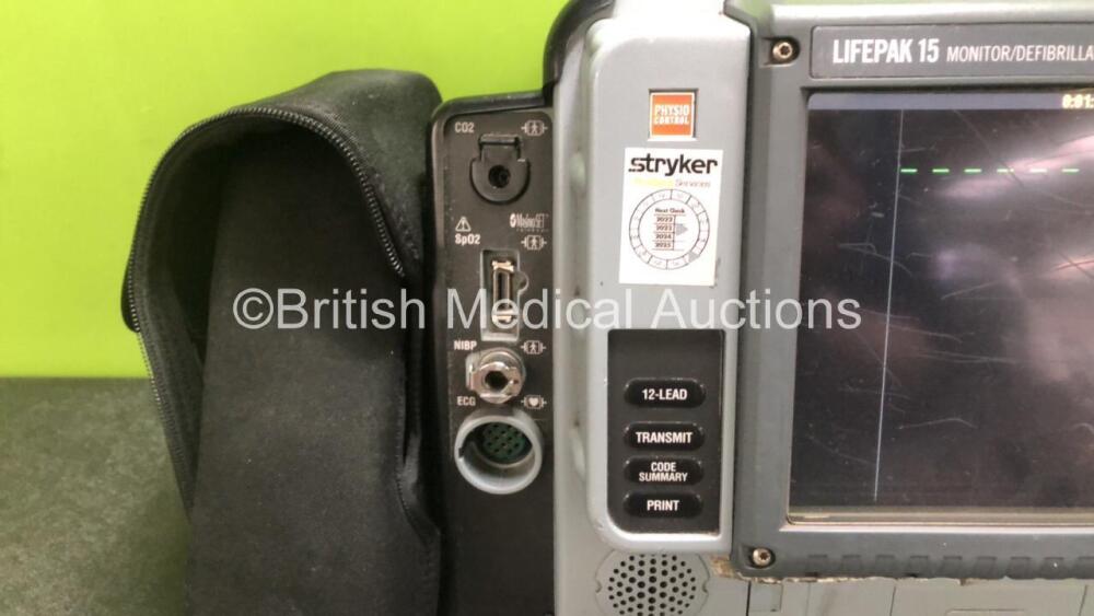 Medtronic Physio-Control Lifepak 15 12-Lead Monitor / Defibrillator ...