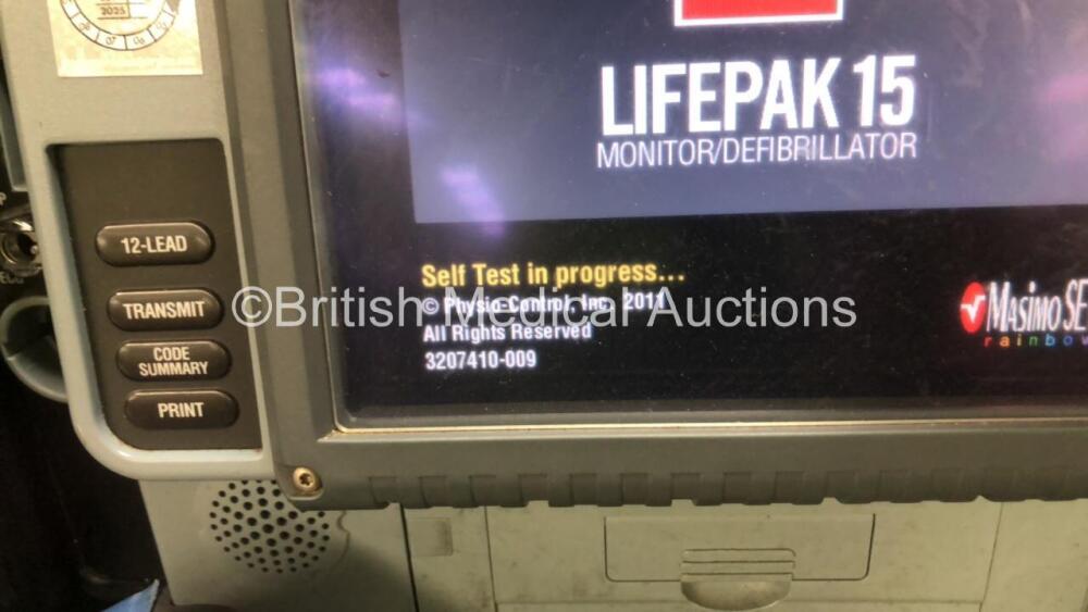 Medtronic Physio-Control Lifepak 15 12-Lead Monitor / Defibrillator ...