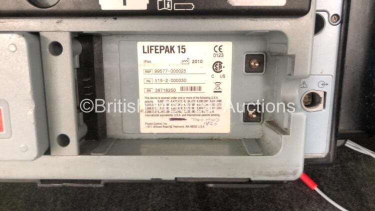 Medtronic Physio-Control Lifepak 15 12-Lead Monitor / Defibrillator ...