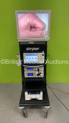 Stryker Stack System with Stryker Vision Elect HD Monitor, Stryker SDC ...