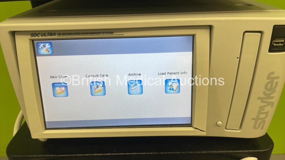 Stryker Stack System with Stryker Vision Elect HD Monitor, Stryker SDC ...