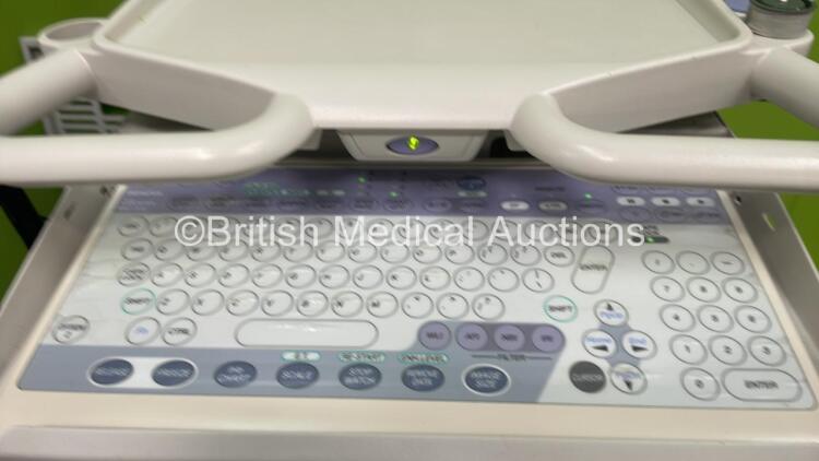 Olympus Stack System with 2 x Trolleys,Olympus OEV262H Monitor, Sony UP ...