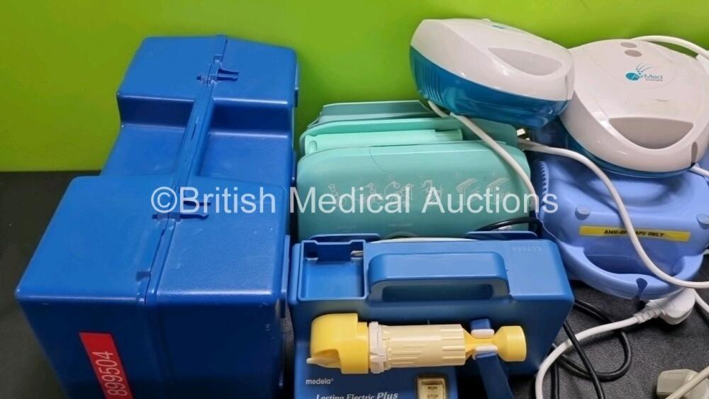 Mixed Lot Including 2 x DevilBiss Standard Sleep Cubes, 4 x Medela ...