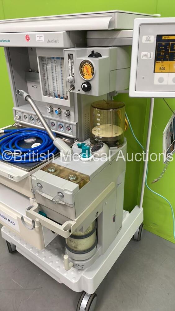 Datex-Ohmeda Aestiva/5 Anaesthesia Machine with Datex-Ohmeda Aestiva ...