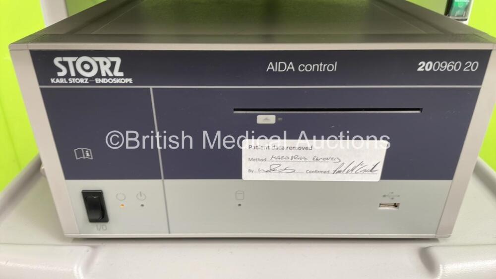 Karl Storz Stack Trolley with Storz WideView HD Monitor, Storz 200903 ...