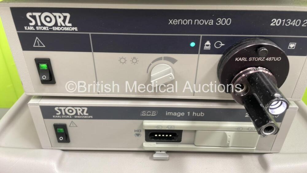 Karl Storz Stack Trolley with Storz WideView HD Monitor, Storz 200903 ...