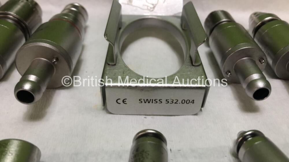 Synthes Colibri Surgical Drill Ref 532.001 with 7 x Attachments, 2 x ...